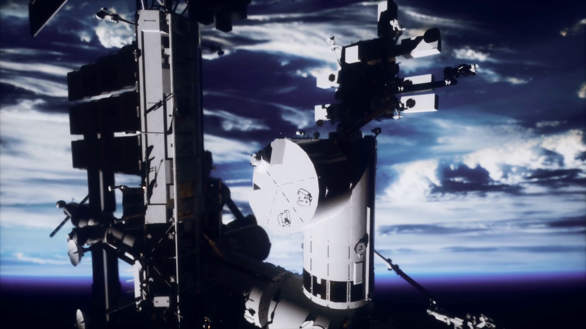Spectacular Panorama Of Sun-kissed Space Stock Footage SBV-347740378 ...