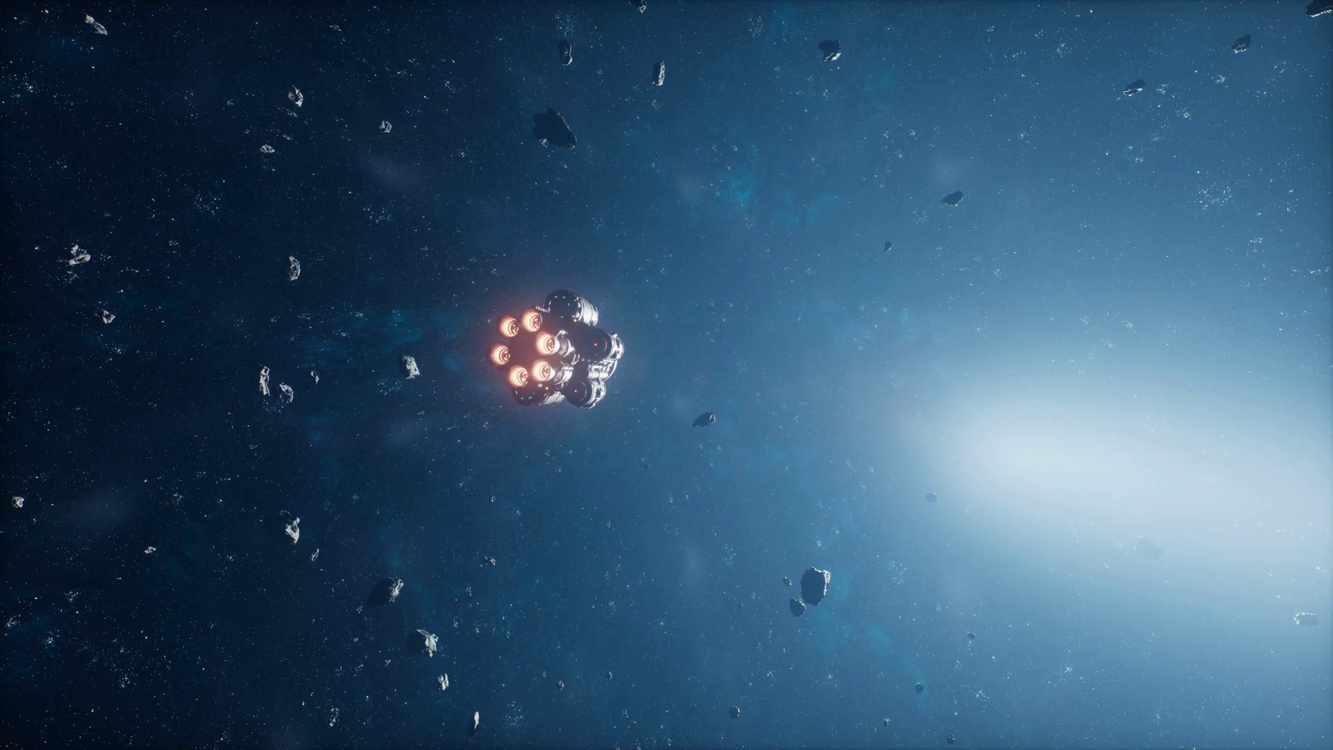 Hostile Alien Spacecraft Is En Route To Stock Footage SBV-347670389 ...