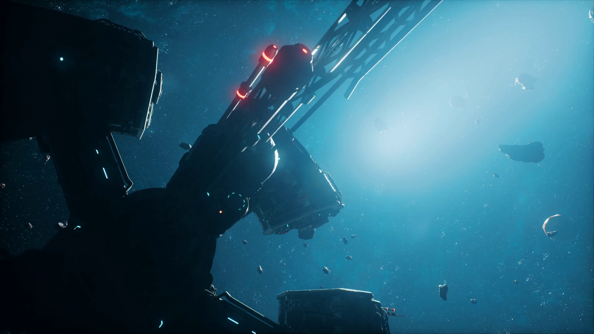 Ufo Spaceship Hovering In Space Stock Motion Graphics SBV-347554782 ...