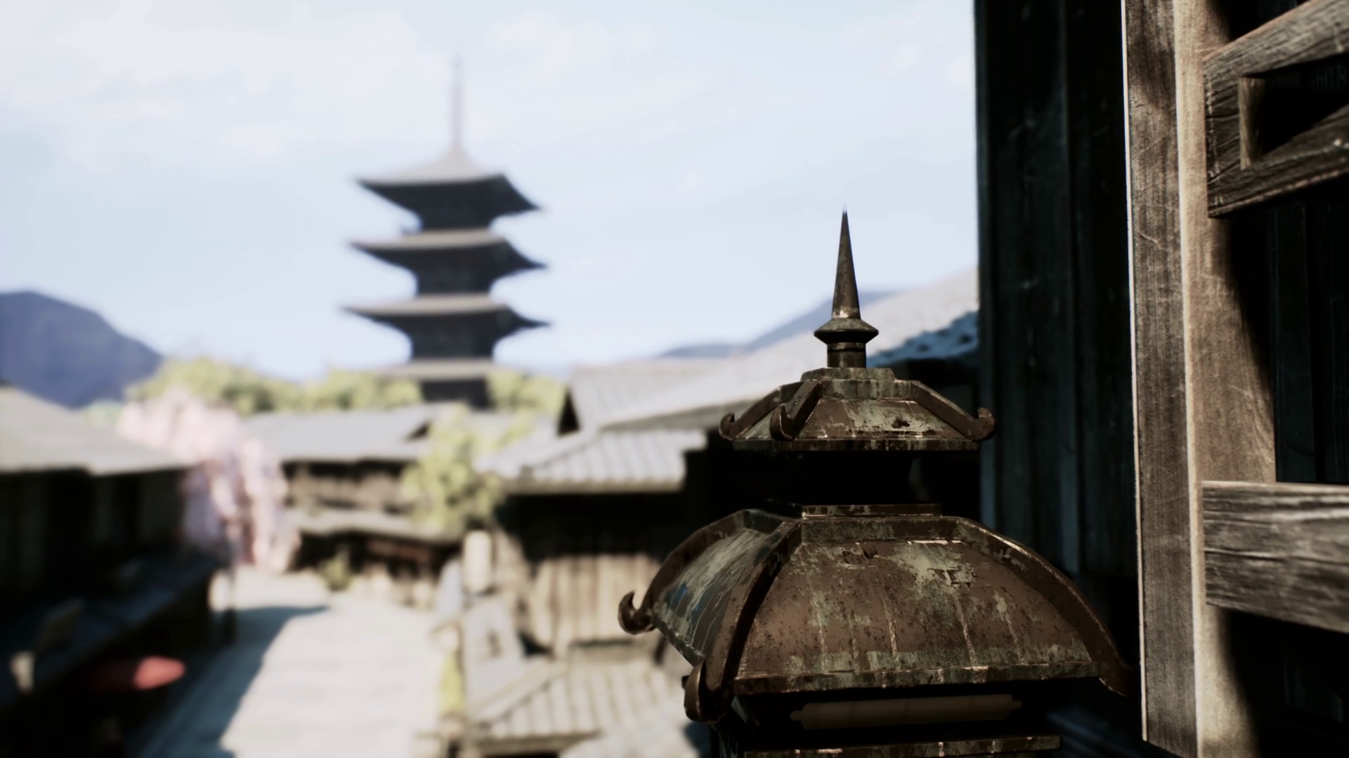 Empty Japanese Temple Buildings Stock Motion Graphics SBV-347776729 ...