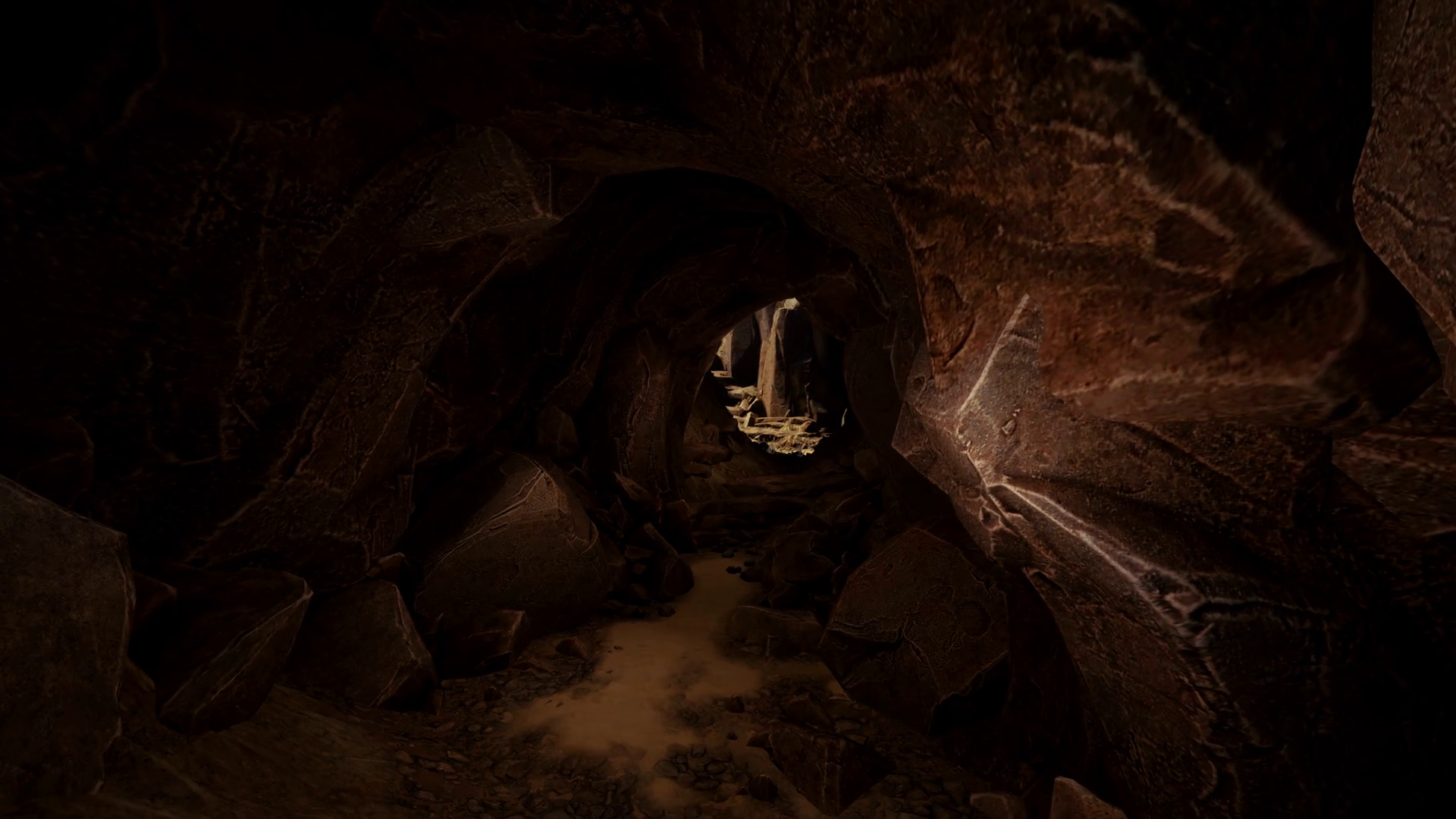 Deep Red Stone Cave Scenery Stock Motion Graphics SBV-348716730 ...