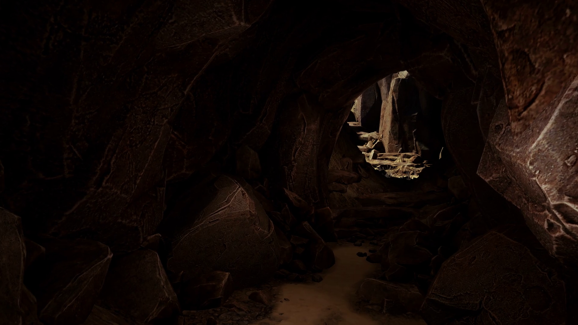 Deep Red Stone Cave Scenery Stock Footage SBV-347764790 - Storyblocks