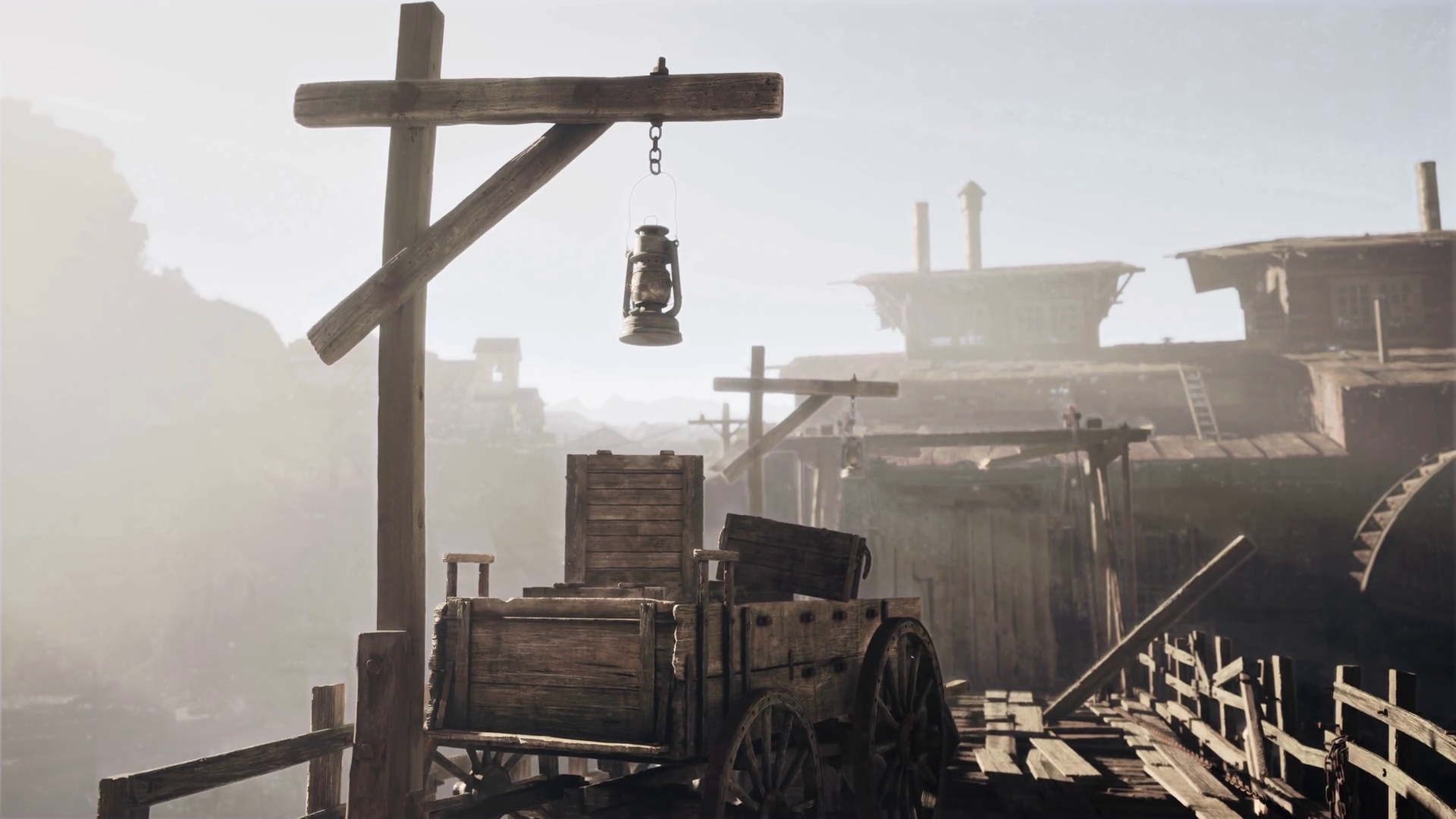 Medieval Port With Lifting Cargo Stock Footage SBV-347777210 - Storyblocks