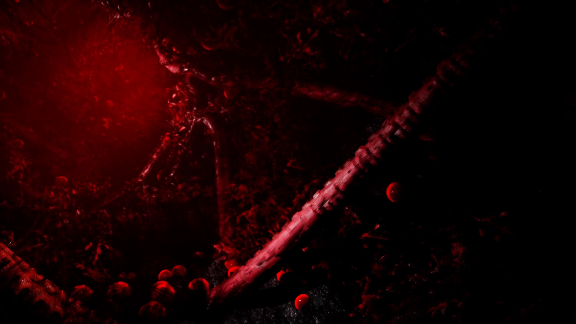 Voodoo Horror With Red Tentakles Stock Motion Graphics SBV-348529187 ...
