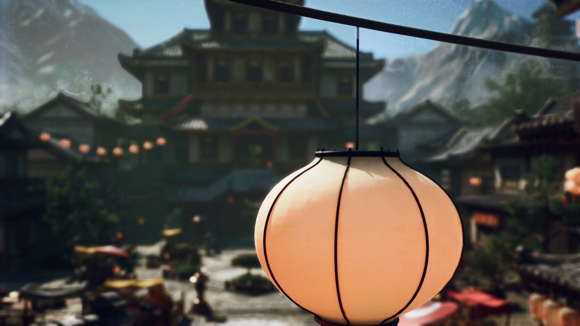 Exquisite Japanese Shrine In Bright Light Stock Motion Graphics SBV ...