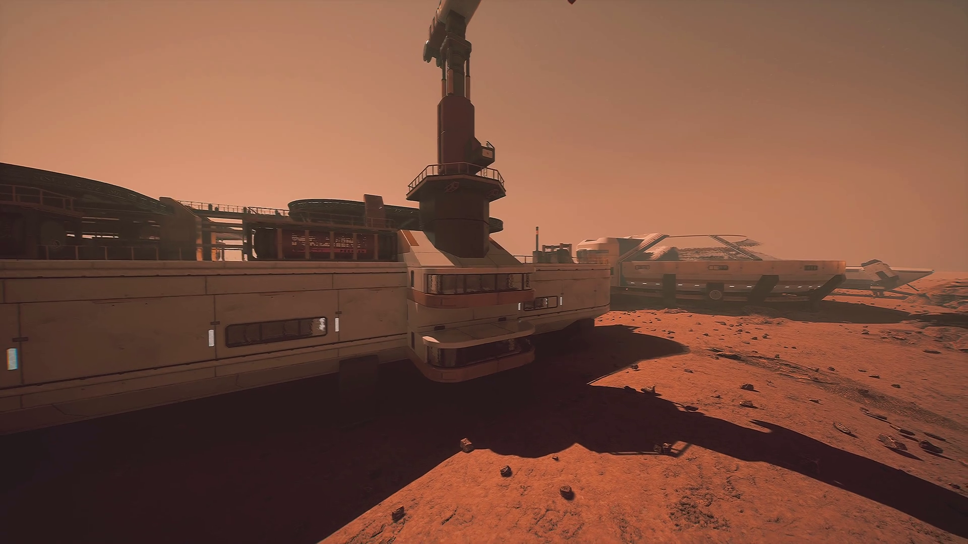 Base Spaceship On Planet Mars Stock Motion Graphics SBV-347617914 ...