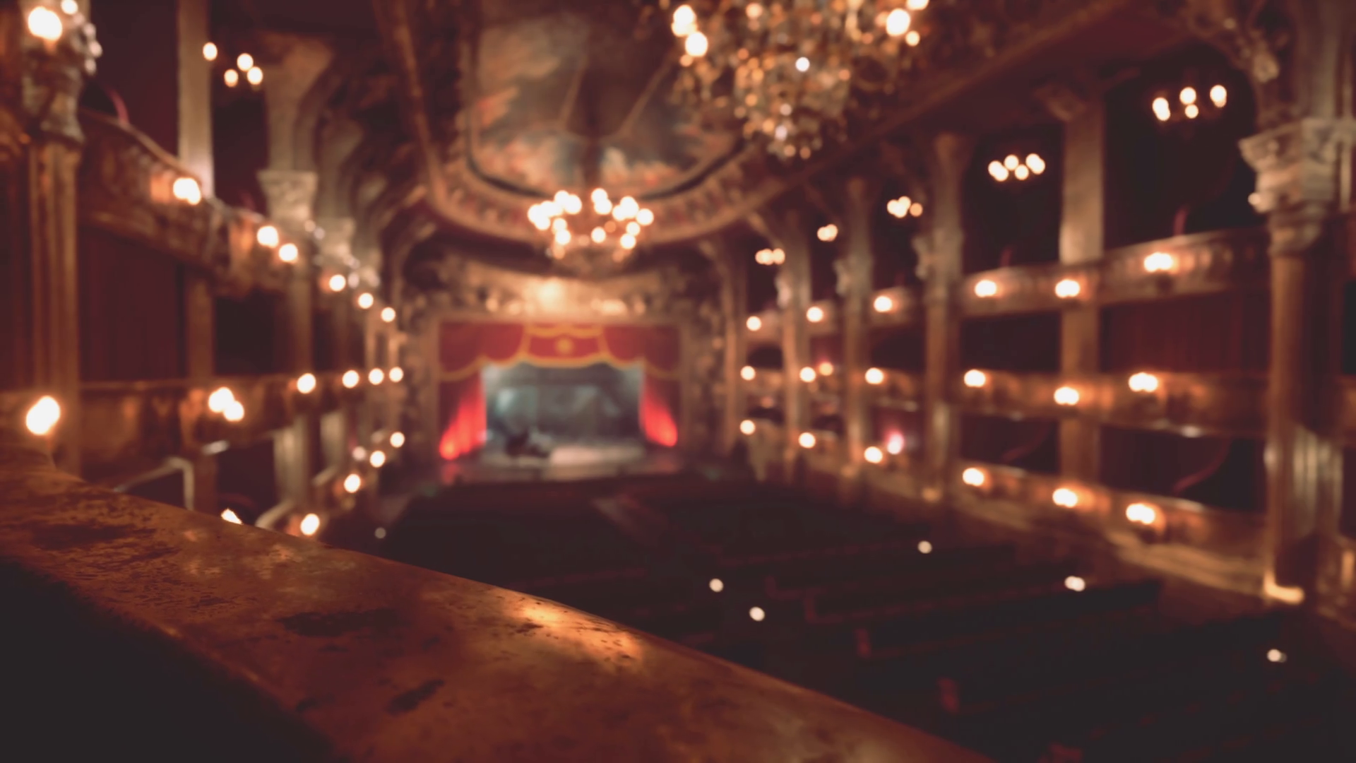 Luxurious Theater With Intricate Gold Stock Motion Graphics SBV ...