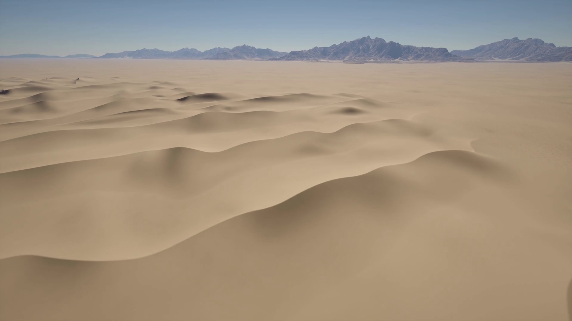 A Vast Desert Landscape With Majestic Stock Footage SBV-348559130 ...