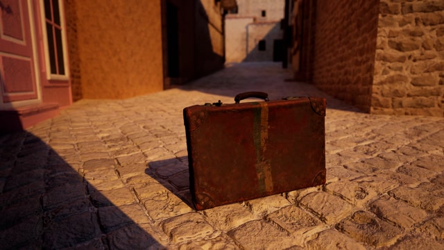 Suitcase | Effects and Overlays motion backgrounds - Storyblocks