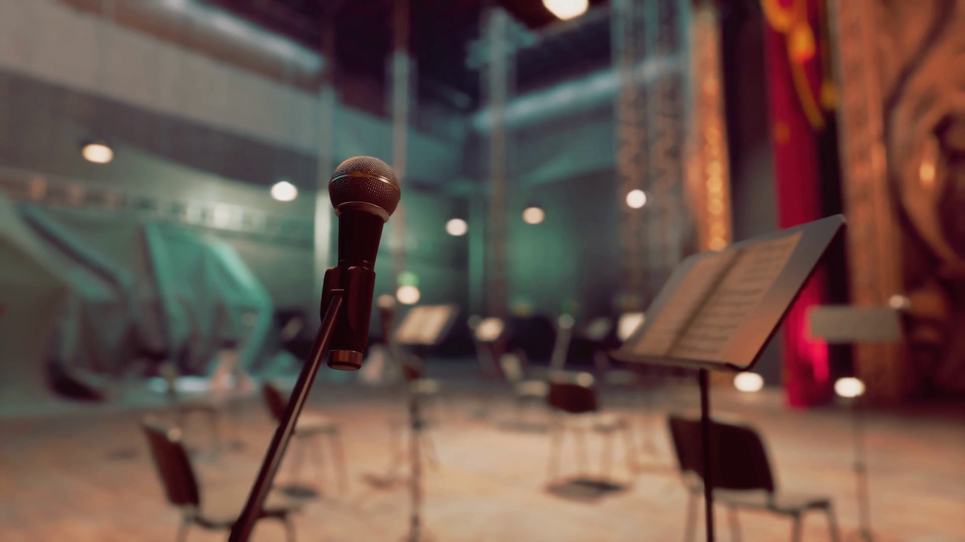 Opera In Room: Captivating Performance Stock Footage SBV-348759771 ...