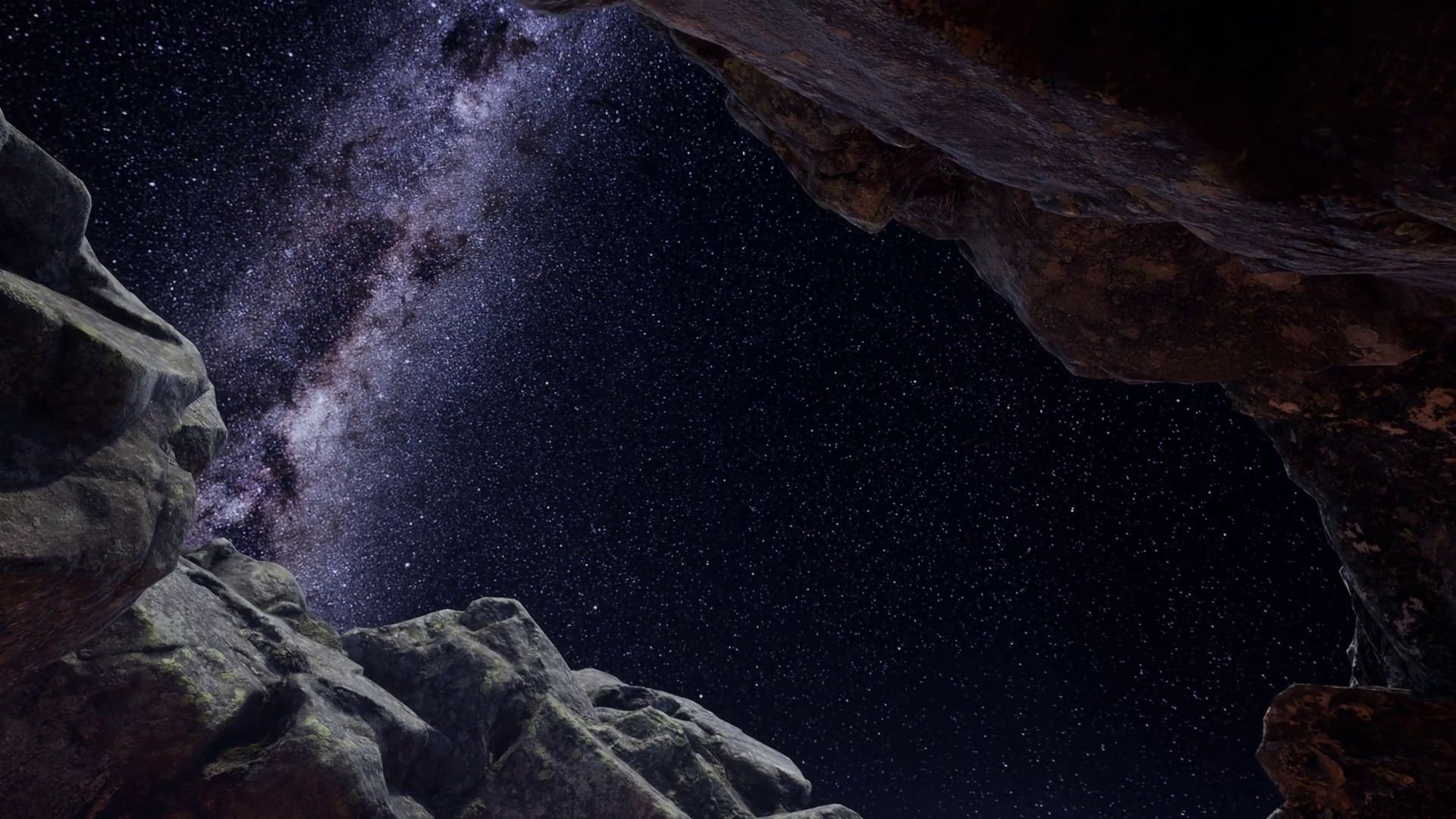 4k Hyperlapse Astrophotography Star Trails Stock Footage SBV-319207410 ...