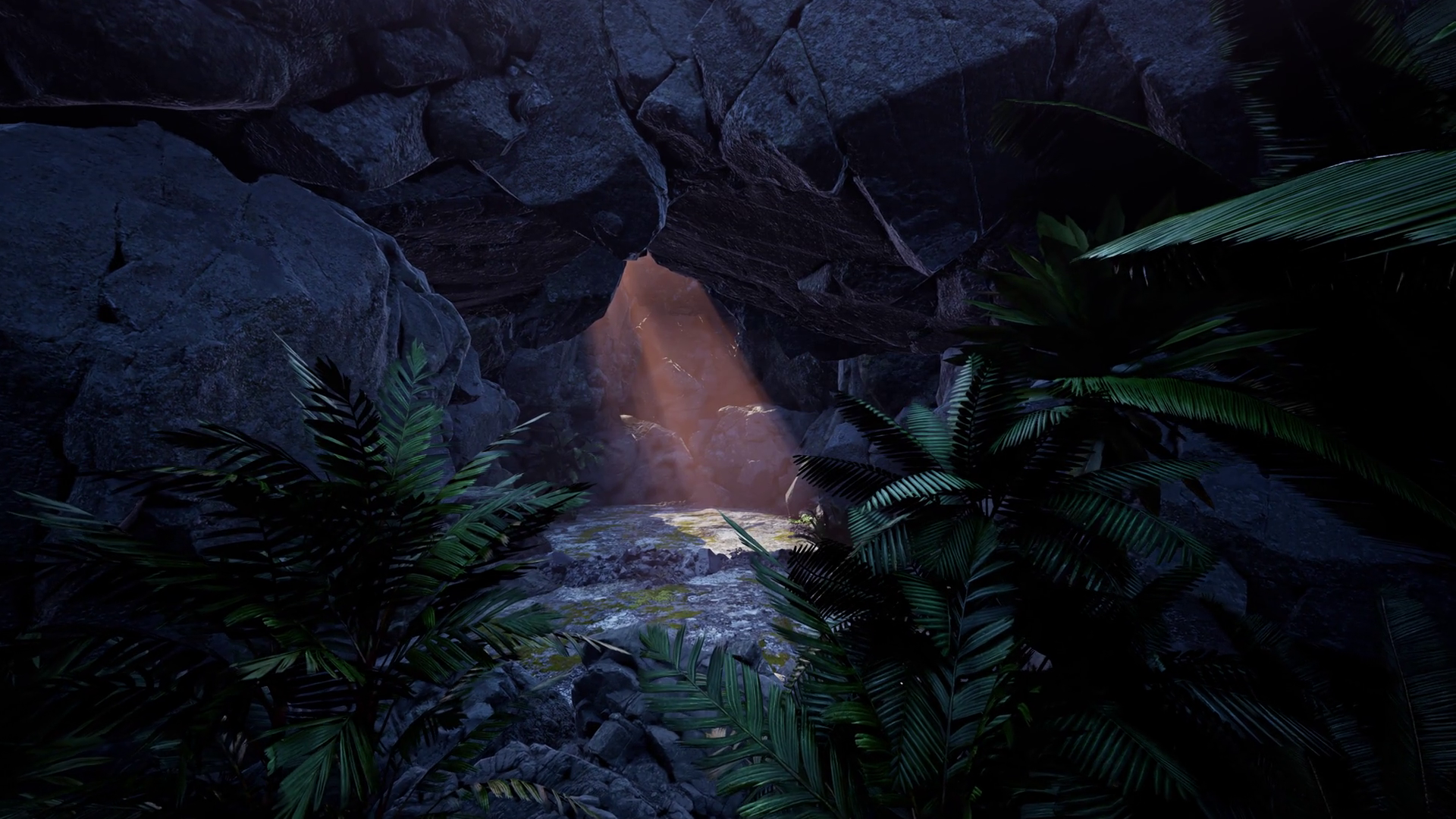 4k Sunlight In Stunning Cave Exploration Stock Footage SBV-327801290 ...