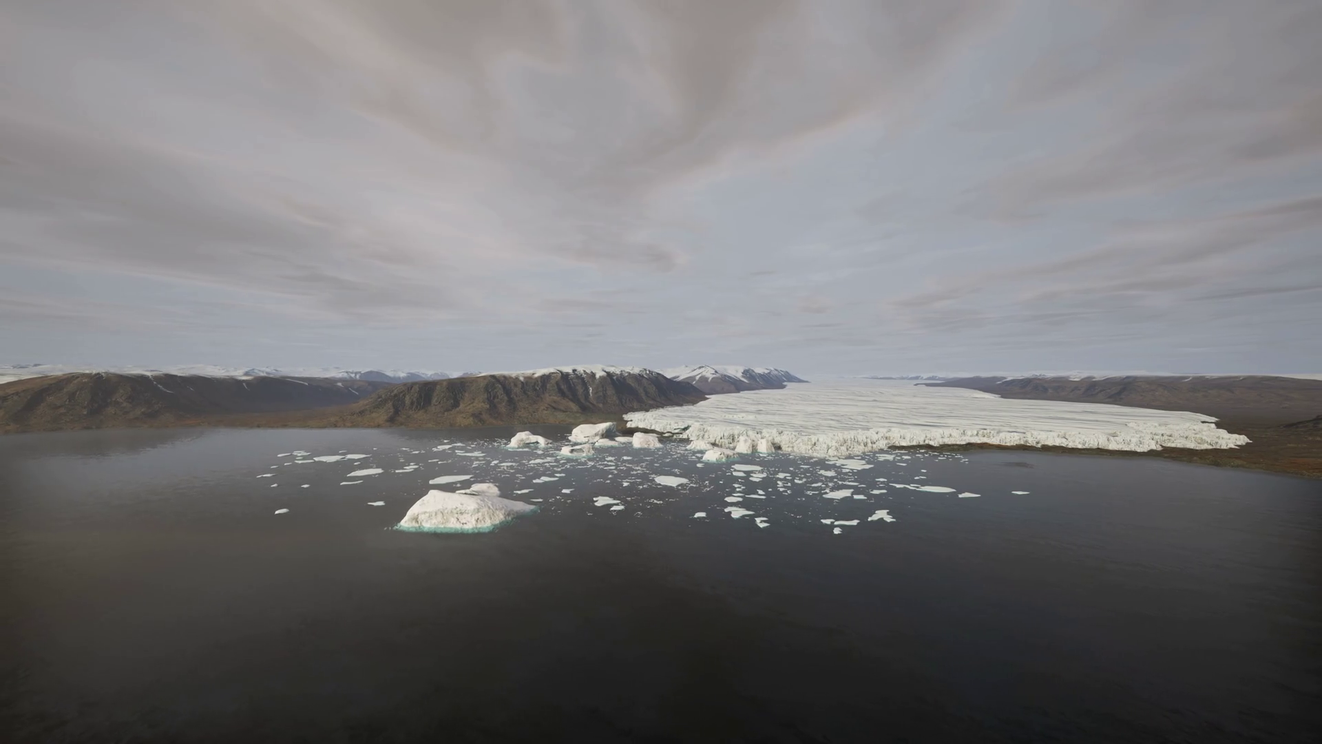 Antarctic Melting Glacier In Global Warming Stock Footage SBV-348785035 ...