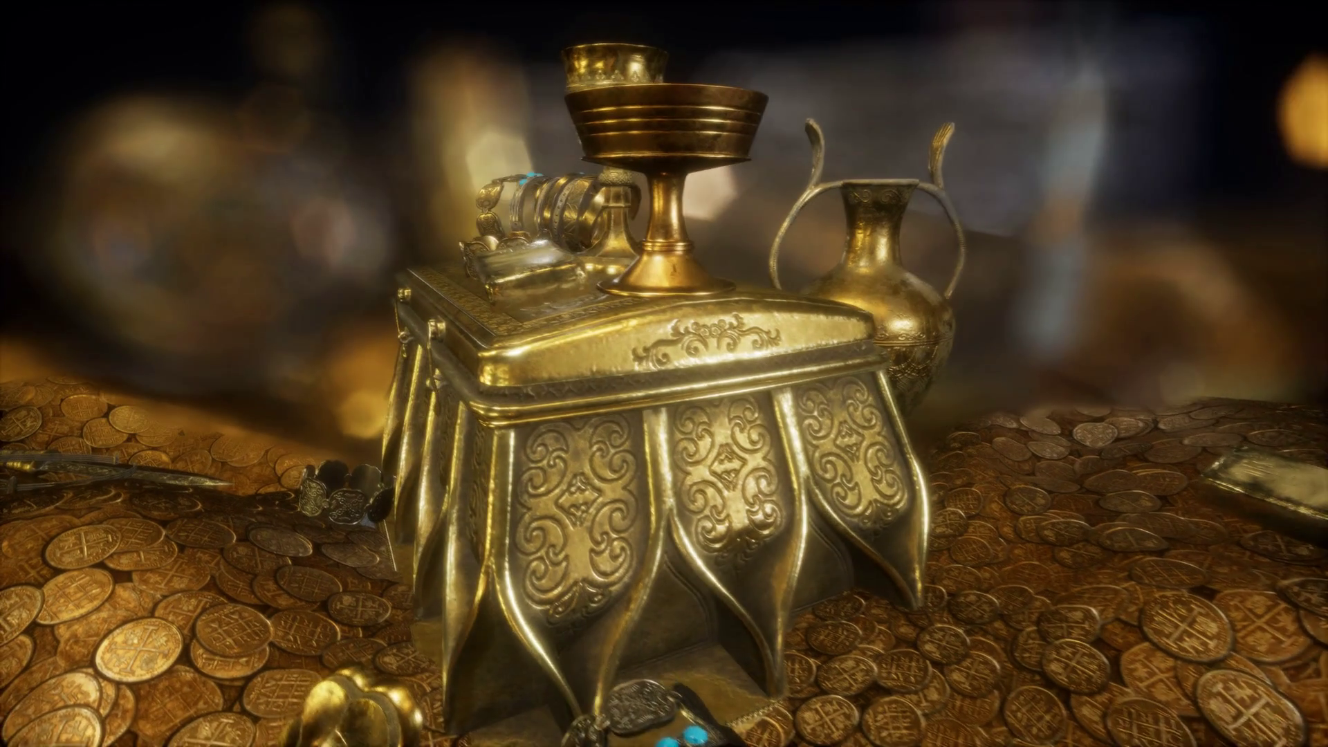 Hidden Treasures In Dark Stock Footage SBV-336202567 - Storyblocks