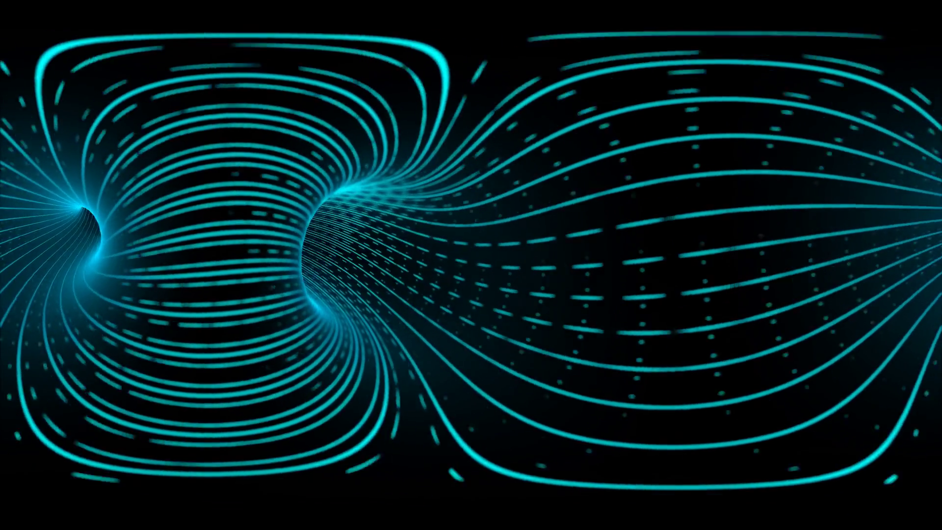 loop VR 360 colorfull wormhole. Warp straight ahead through this ...