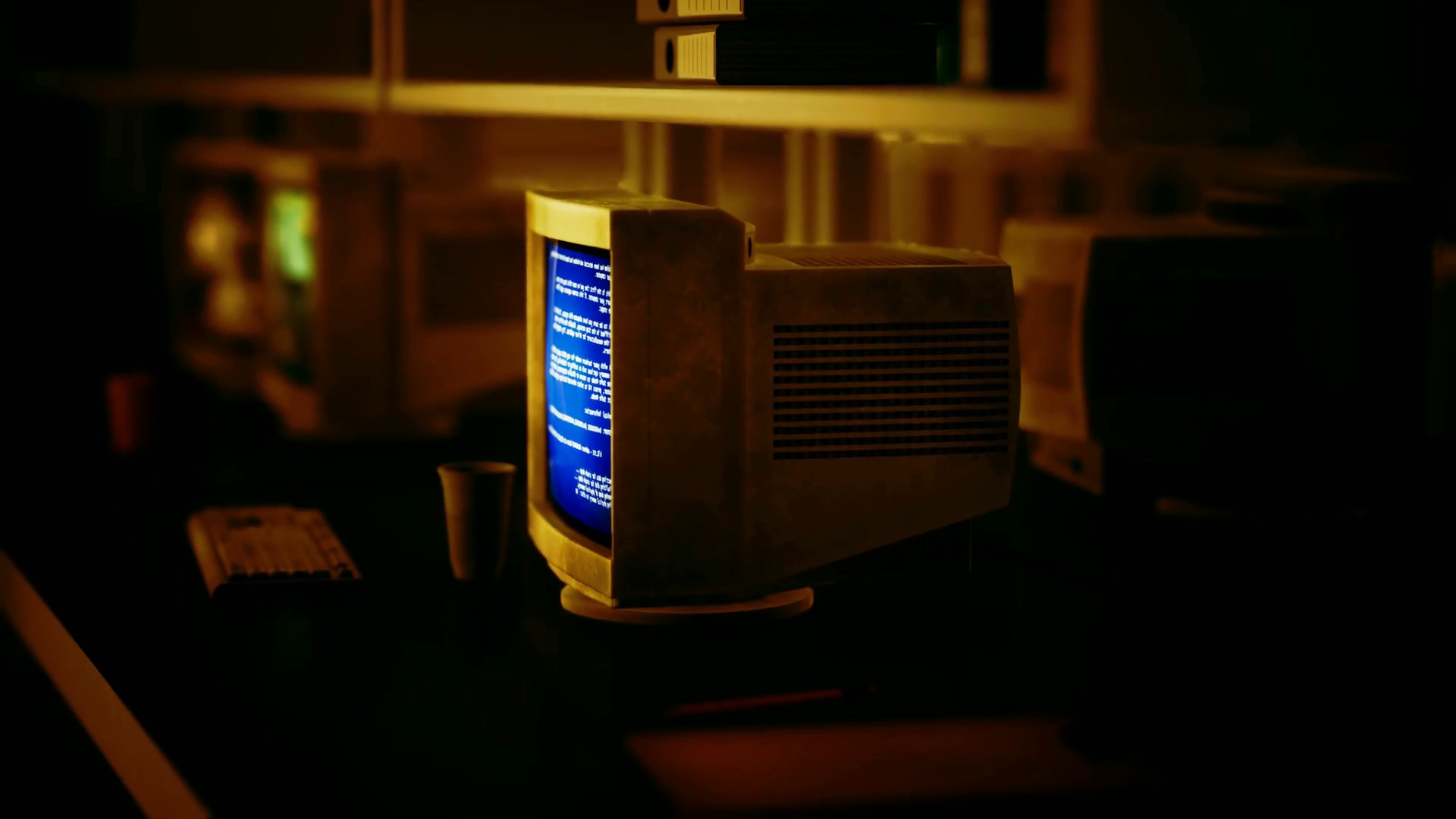 Old Dark Vintage Computing Laboratory Stock Motion Graphics SBV ...