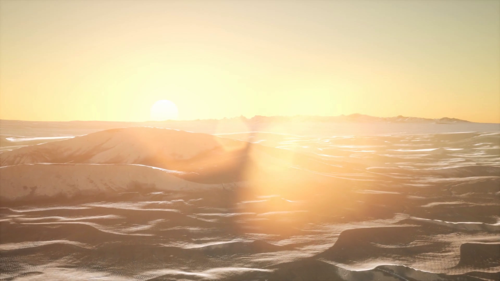 Red Sand Desert Dunes At Sunset Stock Motion Graphics SBV-338430208 ...