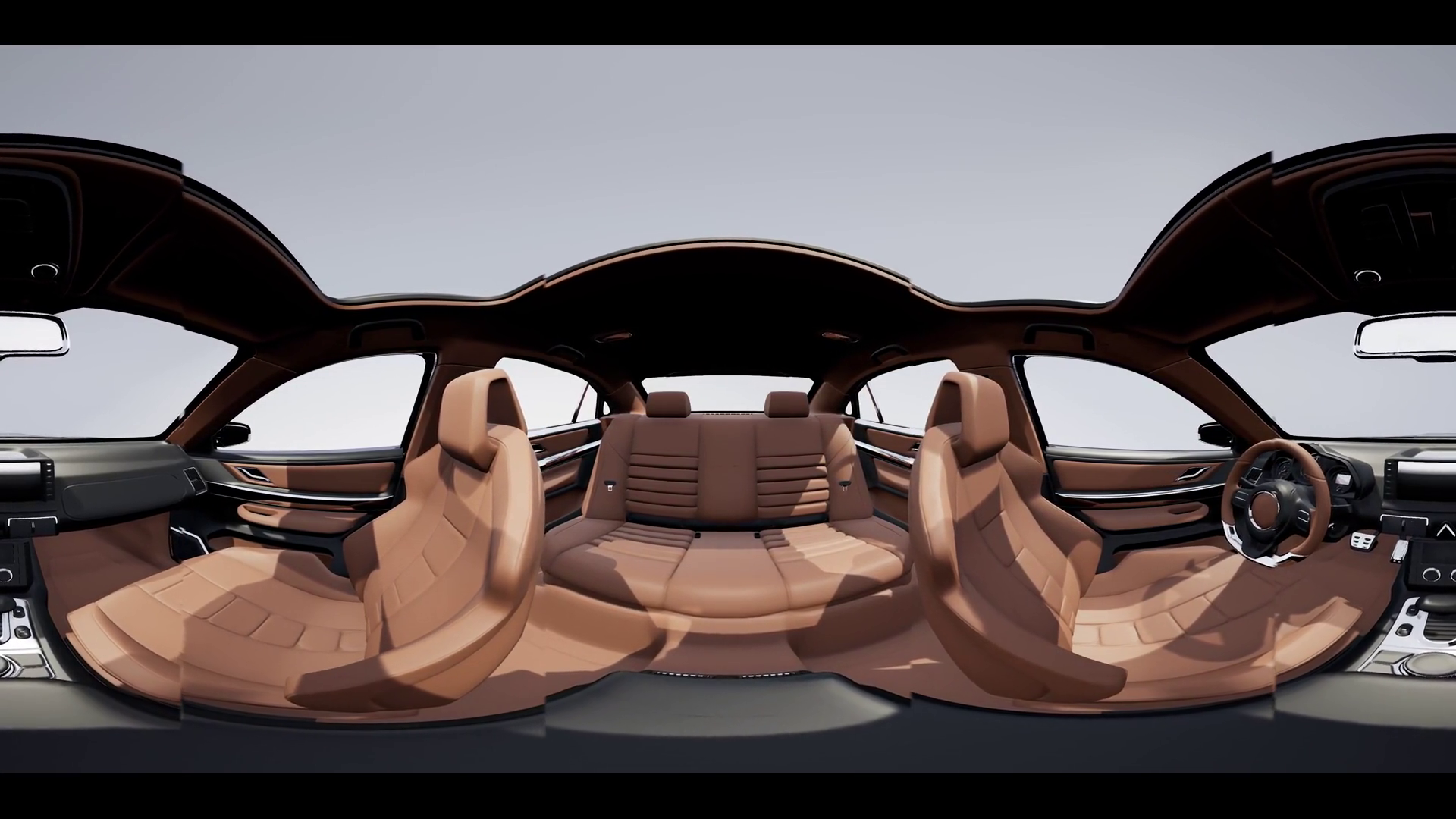 Vr 360 Camera Moving Inside Detailed Car SBV-321373252 - Storyblocks