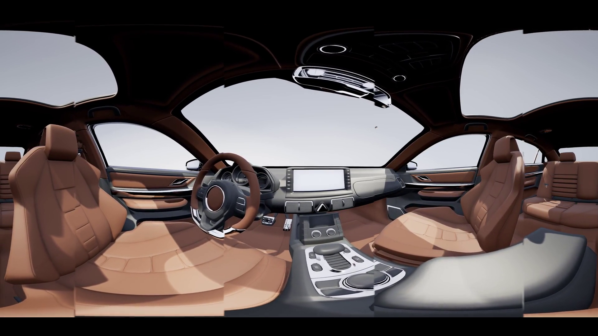 Vr 360 Camera Moving Inside Detailed Car SBV-324185082 - Storyblocks