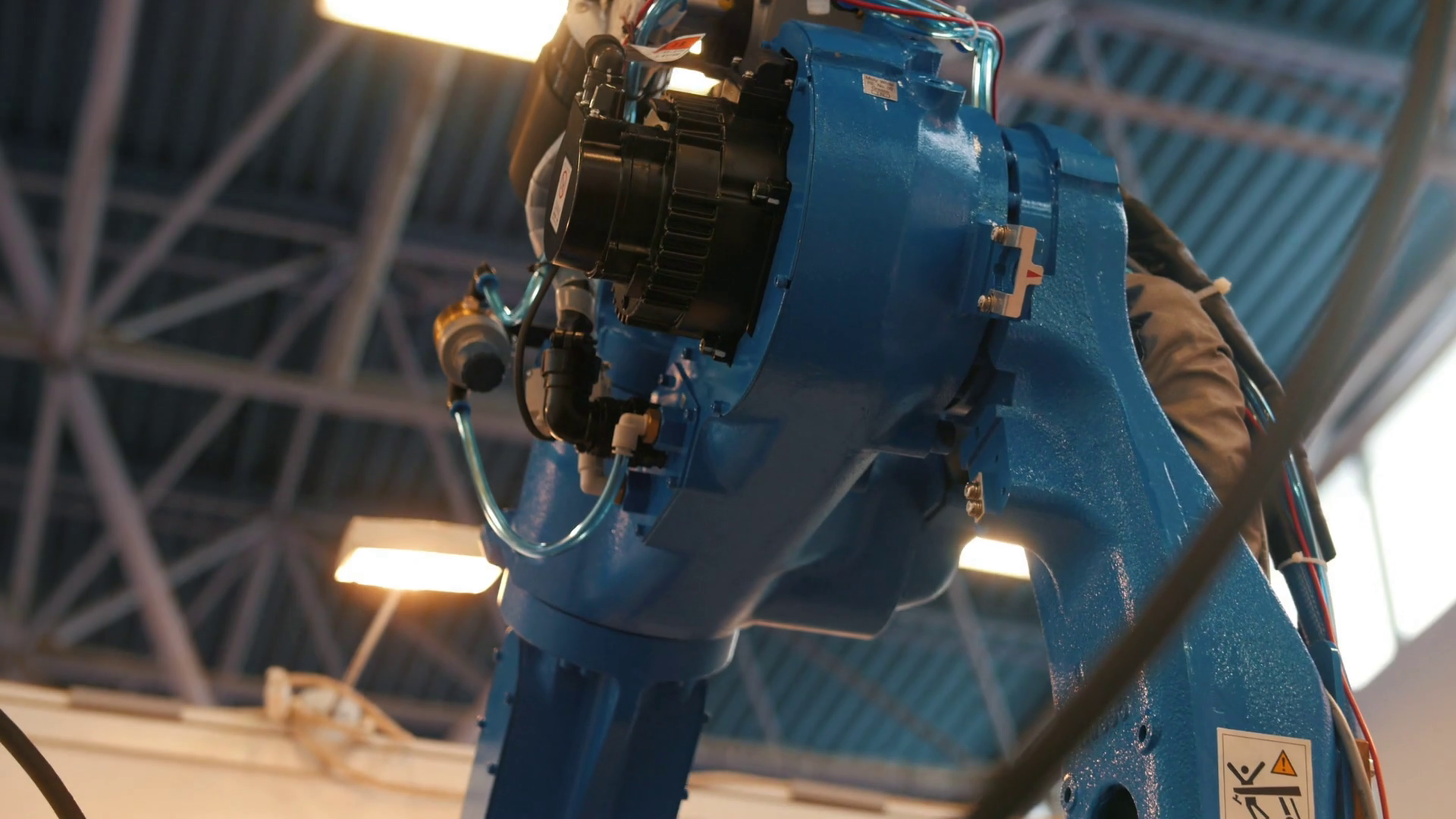 Automated Robotic Machine - Mechanical Arm Stock Footage SBV-312190616 ...