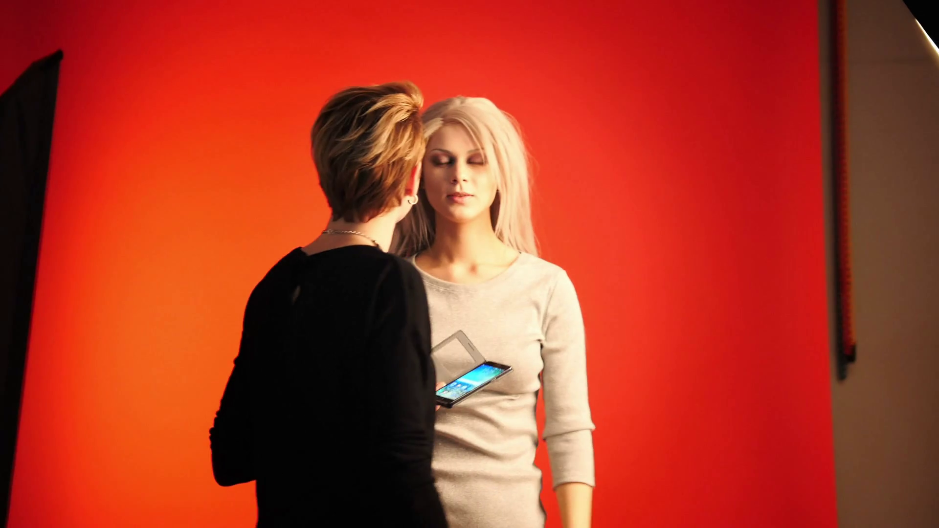 Fashion Photo Shoot Backstage - Girl Model Stock Footage SBV-312962558 ...