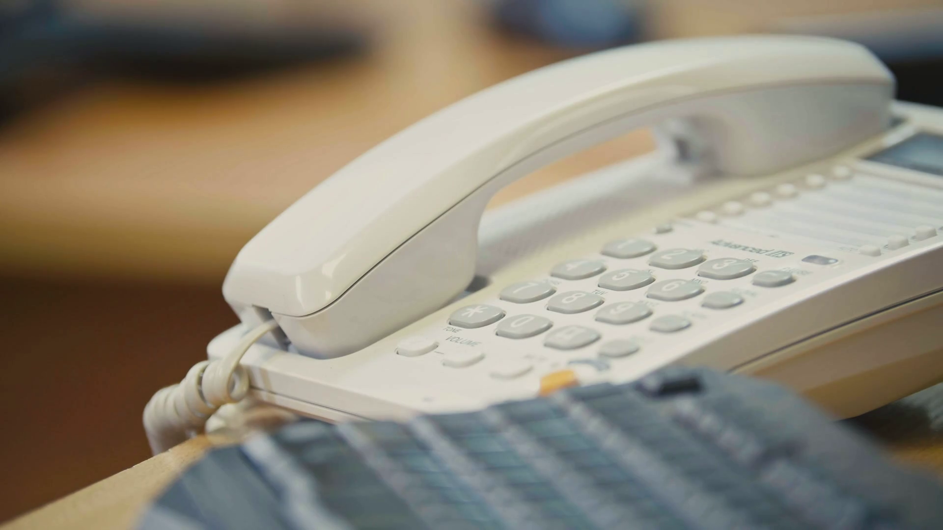 Phone In Office Close Up Stock Footage SBV-309749326 - Storyblocks