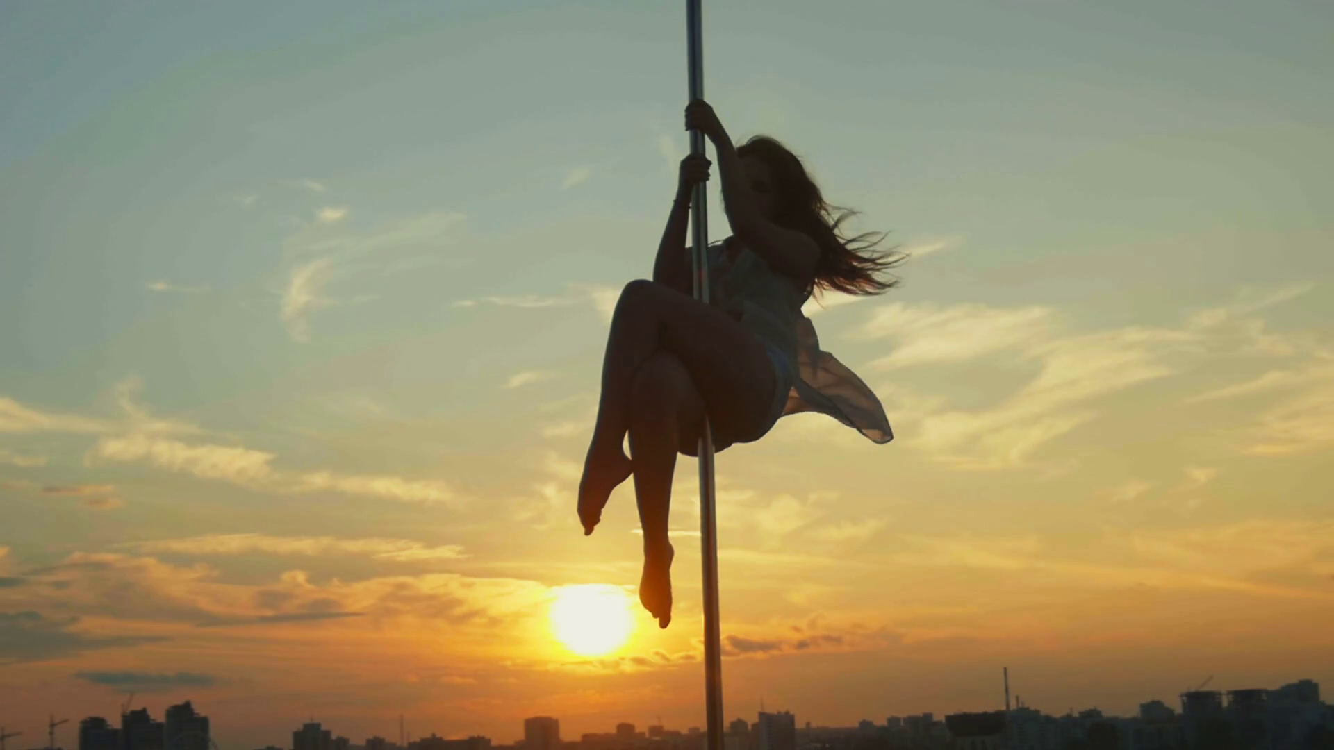 Attractive Girl Poledancer Performs Advanced Stock Footage Sbv 307821698 Storyblocks