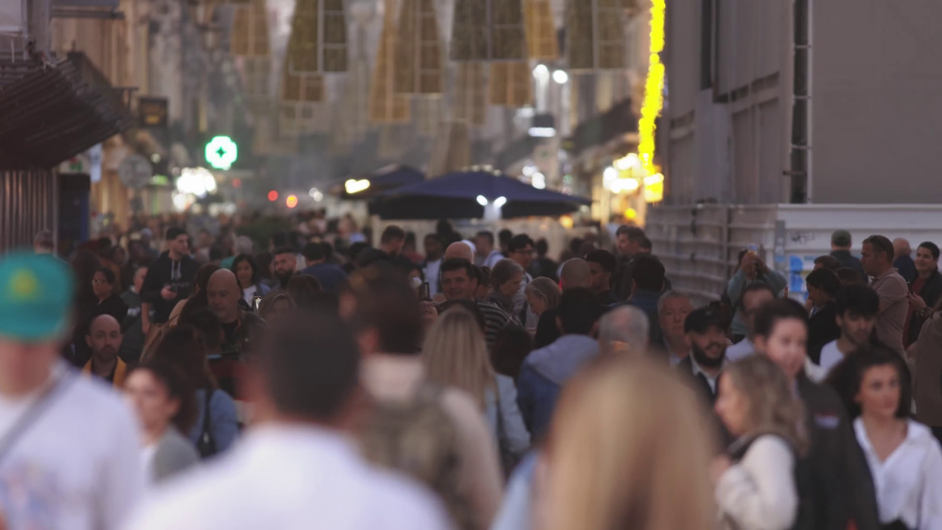 14 November 2023 Lisbon Portugal - Crowd Of Stock Footage SBV-348661961 ...