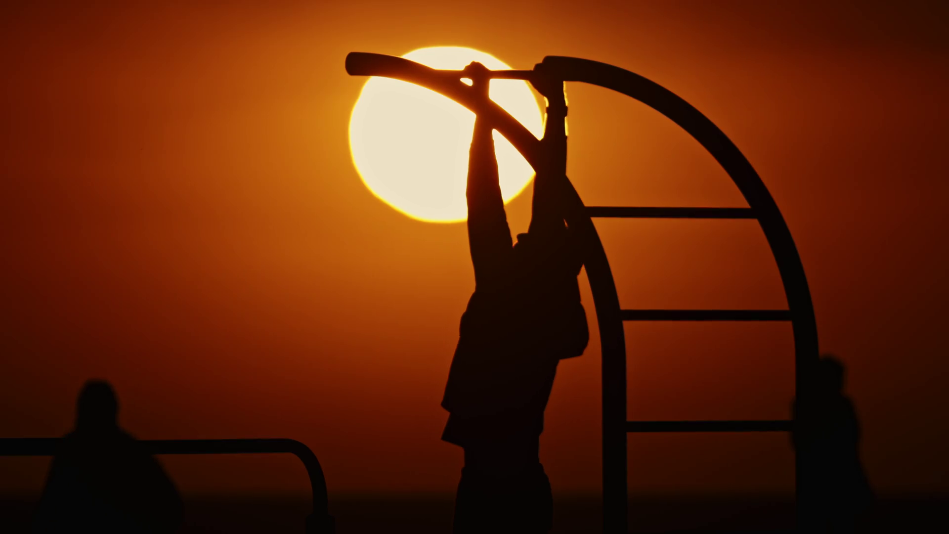 Sport Workout During Sunset Stock Footage SBV-348671731 - Storyblocks