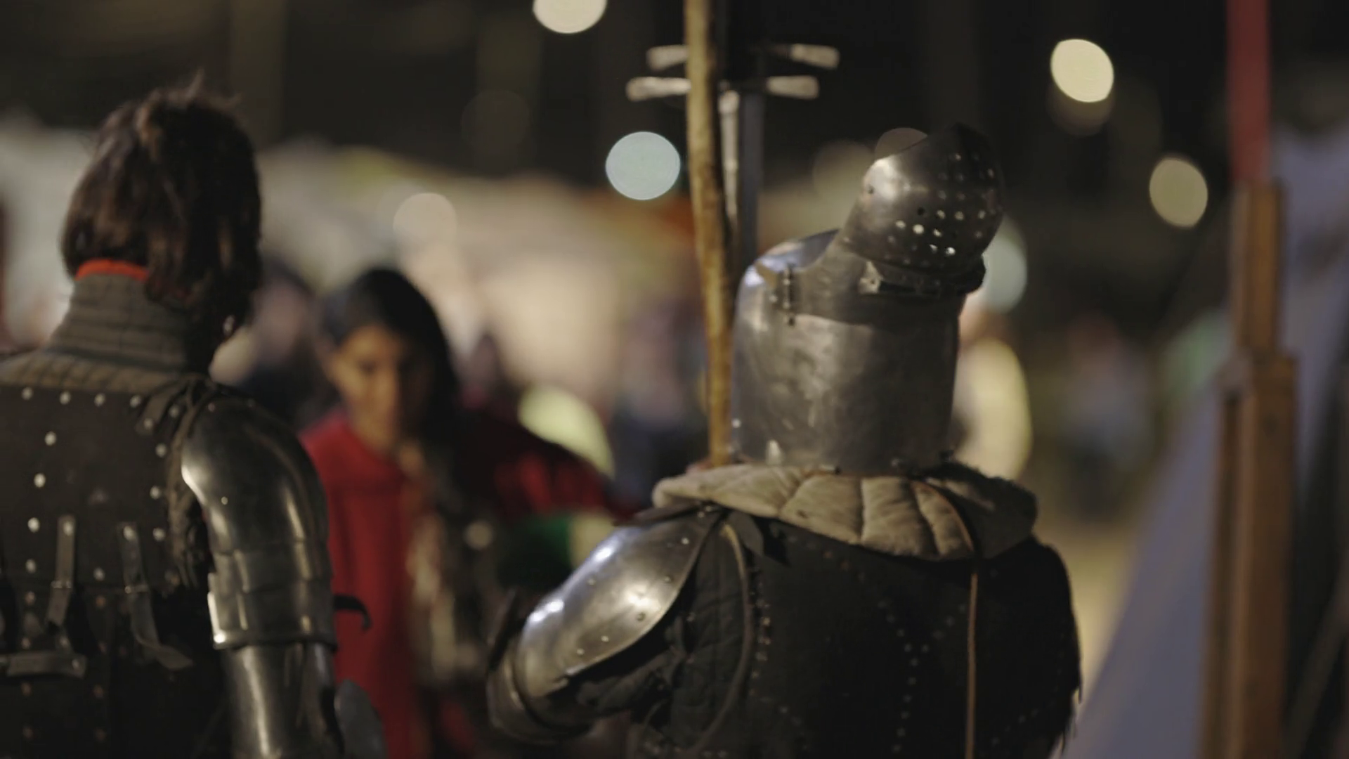Medieval Show - Gladiators Dressed In Armor Stock Footage SBV-347775071 ...
