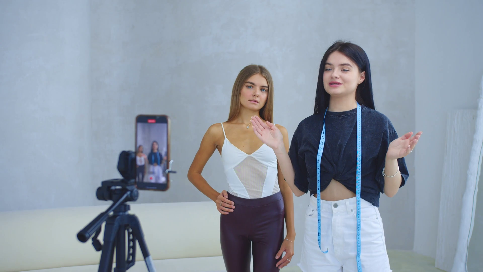 A Young Woman Shooting Video Video Blog Stock Footage SBV-347792339 ...