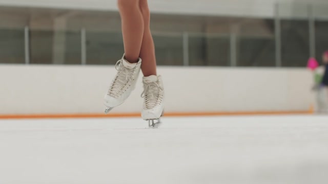 Ice Skating Girl Commercial Xfinity Mobile Stock Footage: Royalty-Free ...