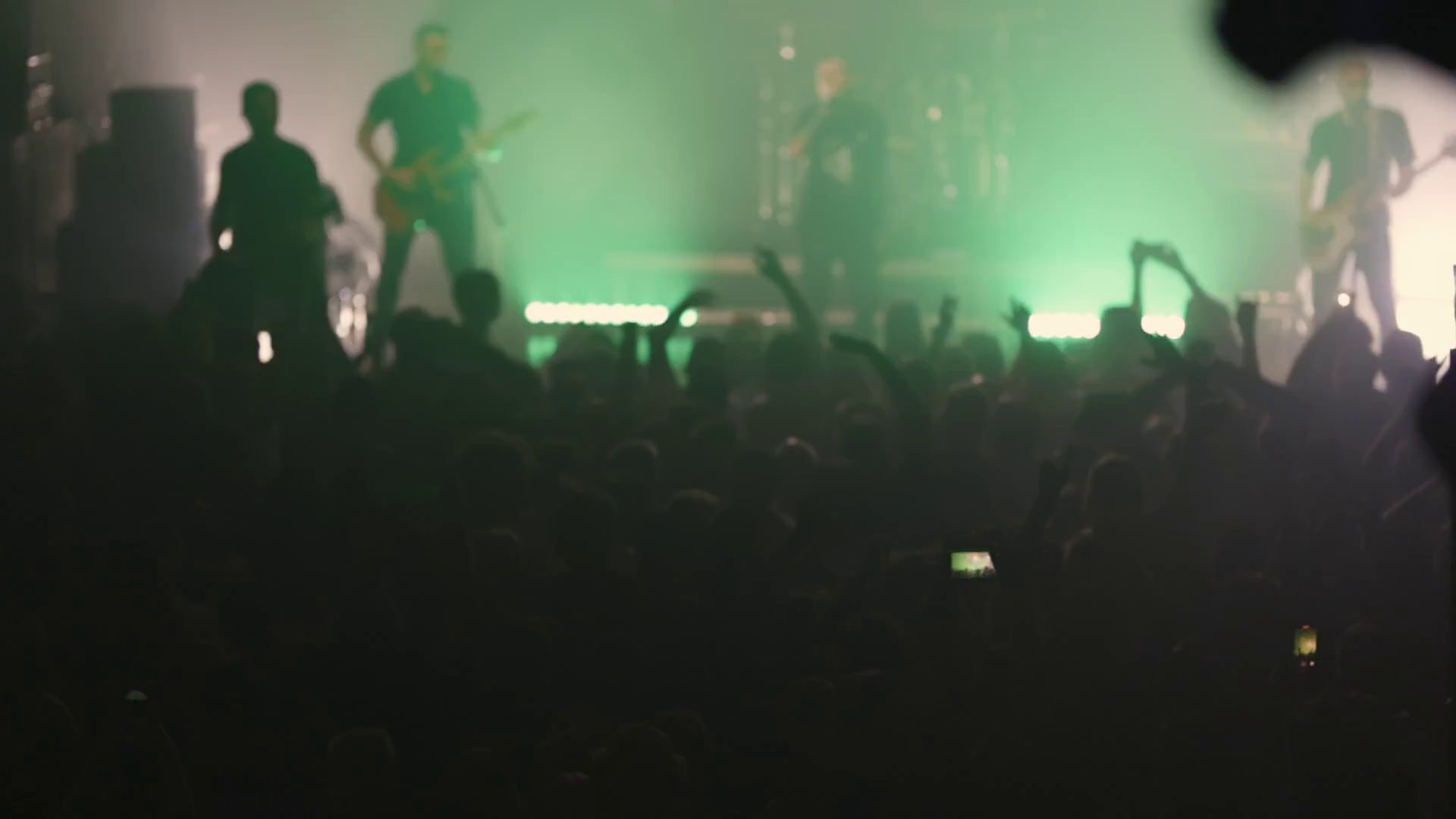 A Concert Of Punk Rock Band In Small Club Stock Footage SBV-348534199 ...