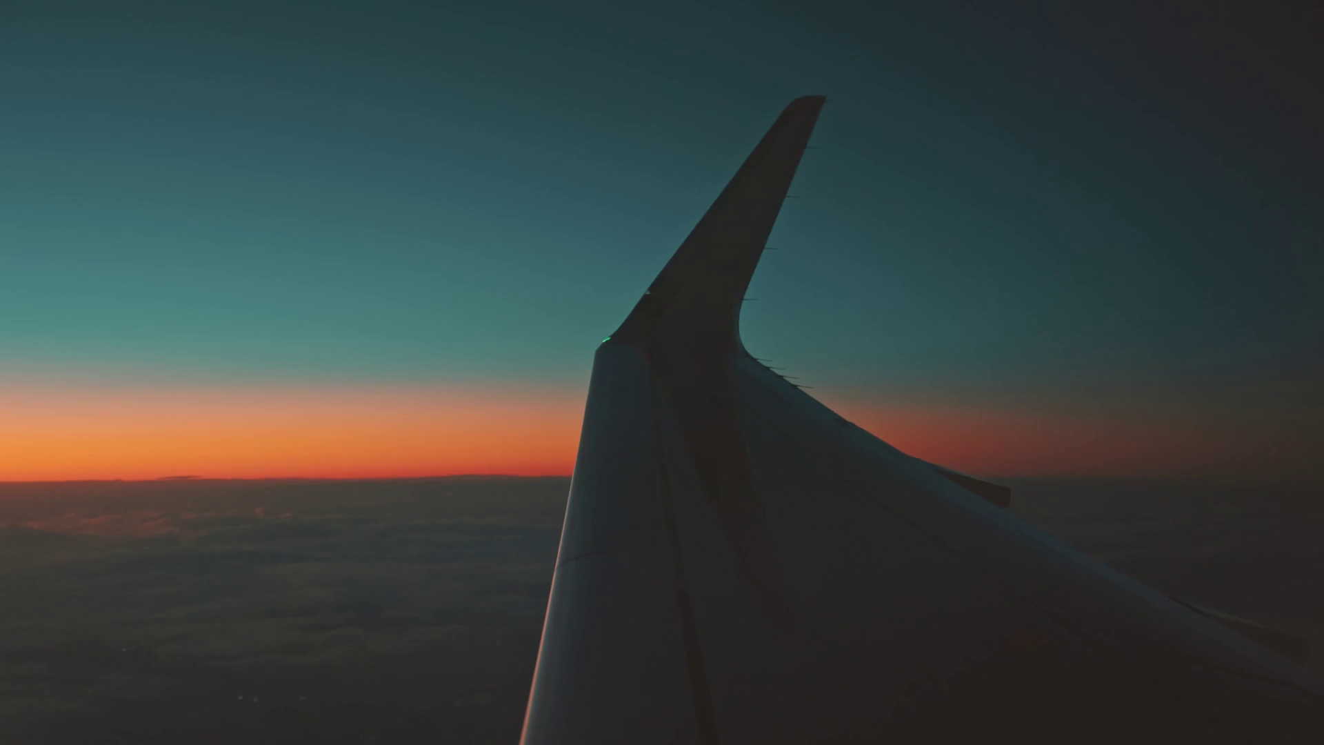 Wing Of Aircraft On Background Of Early Stock Footage SBV-347458501 ...