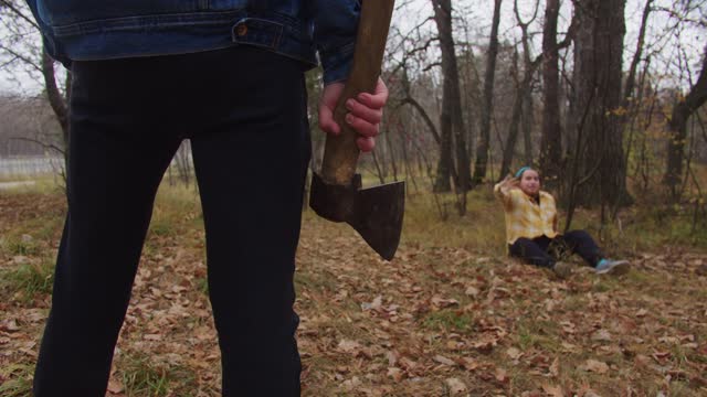Axe Murder Stock Footage: Royalty-Free Video Clips - Storyblocks