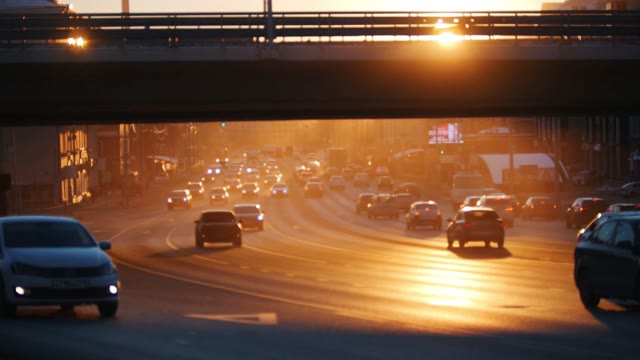 Cars Moving On The Road Stock Footage: Royalty-Free Video Clips ...