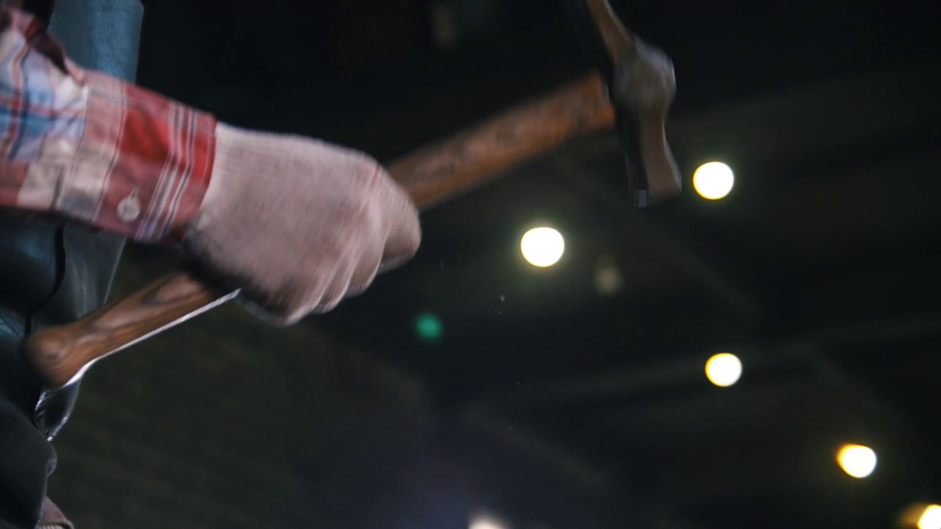 Blacksmith Working With Hammer Stock Footage SBV-329071543 - Storyblocks