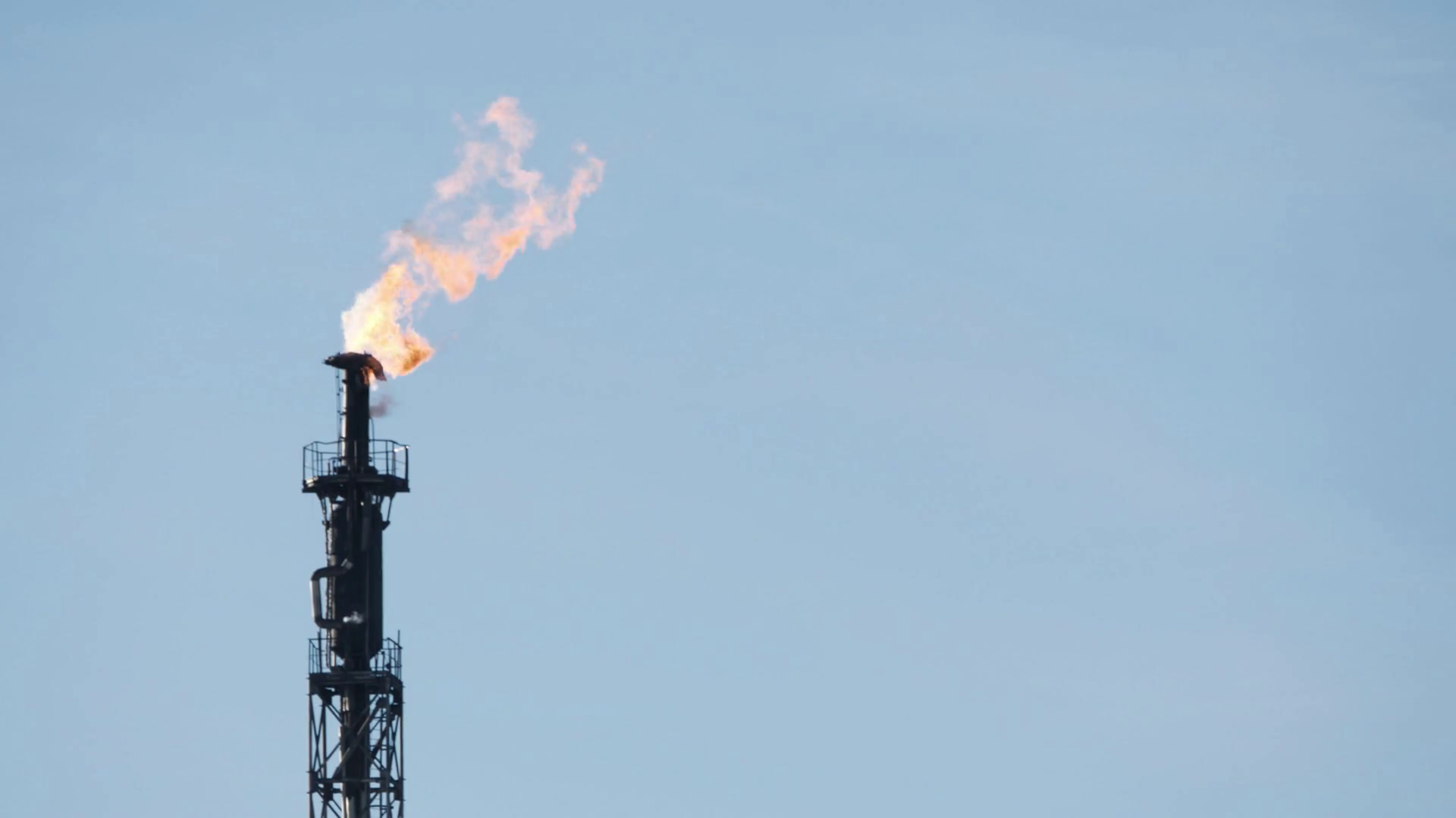 High Factory Gas Tube With Burning Flame Stock Footage SBV-321678510 ...