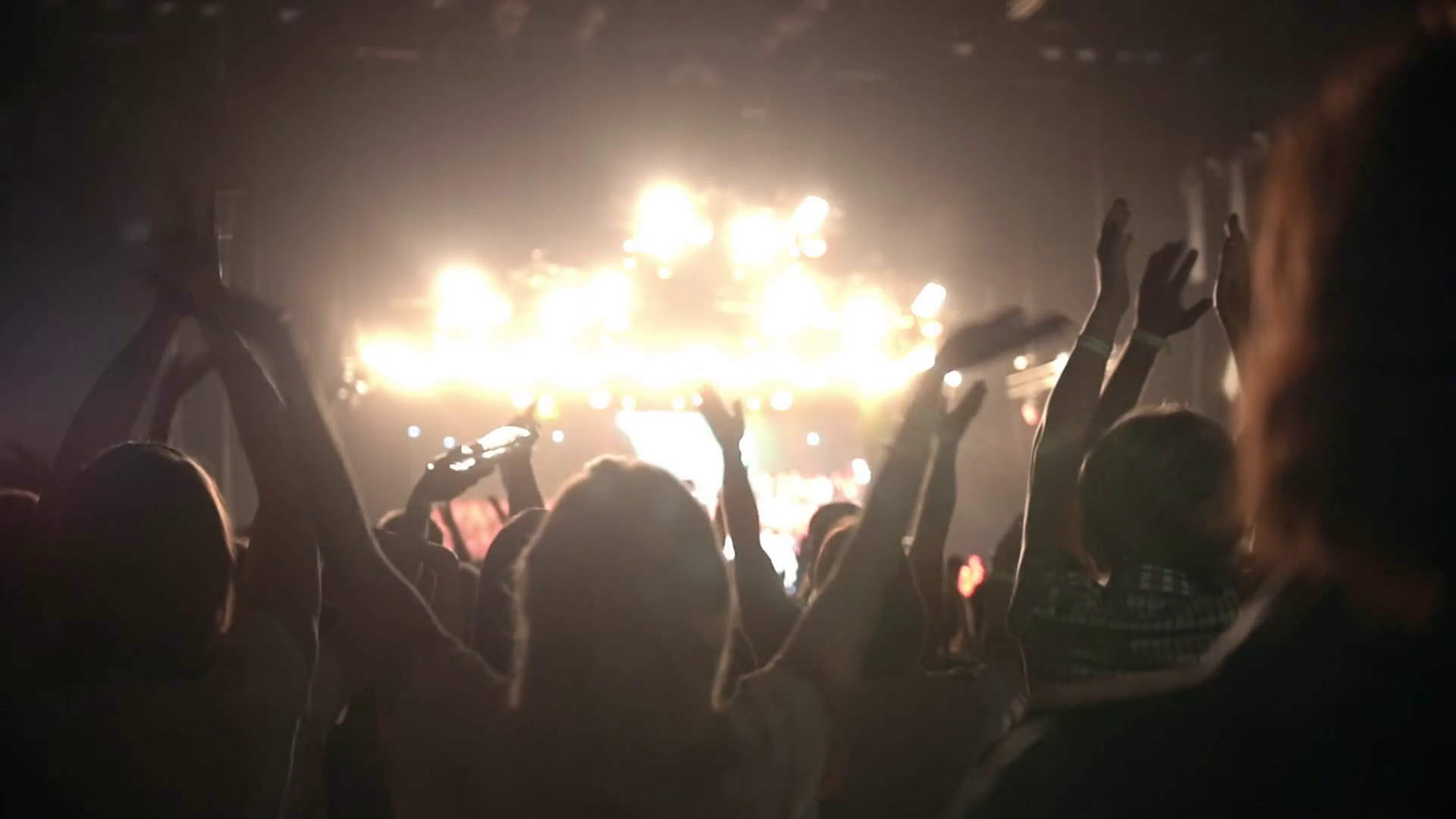 The Crowd Of Shadows Of People Dancing At Stock Footage SBV-324692794 ...