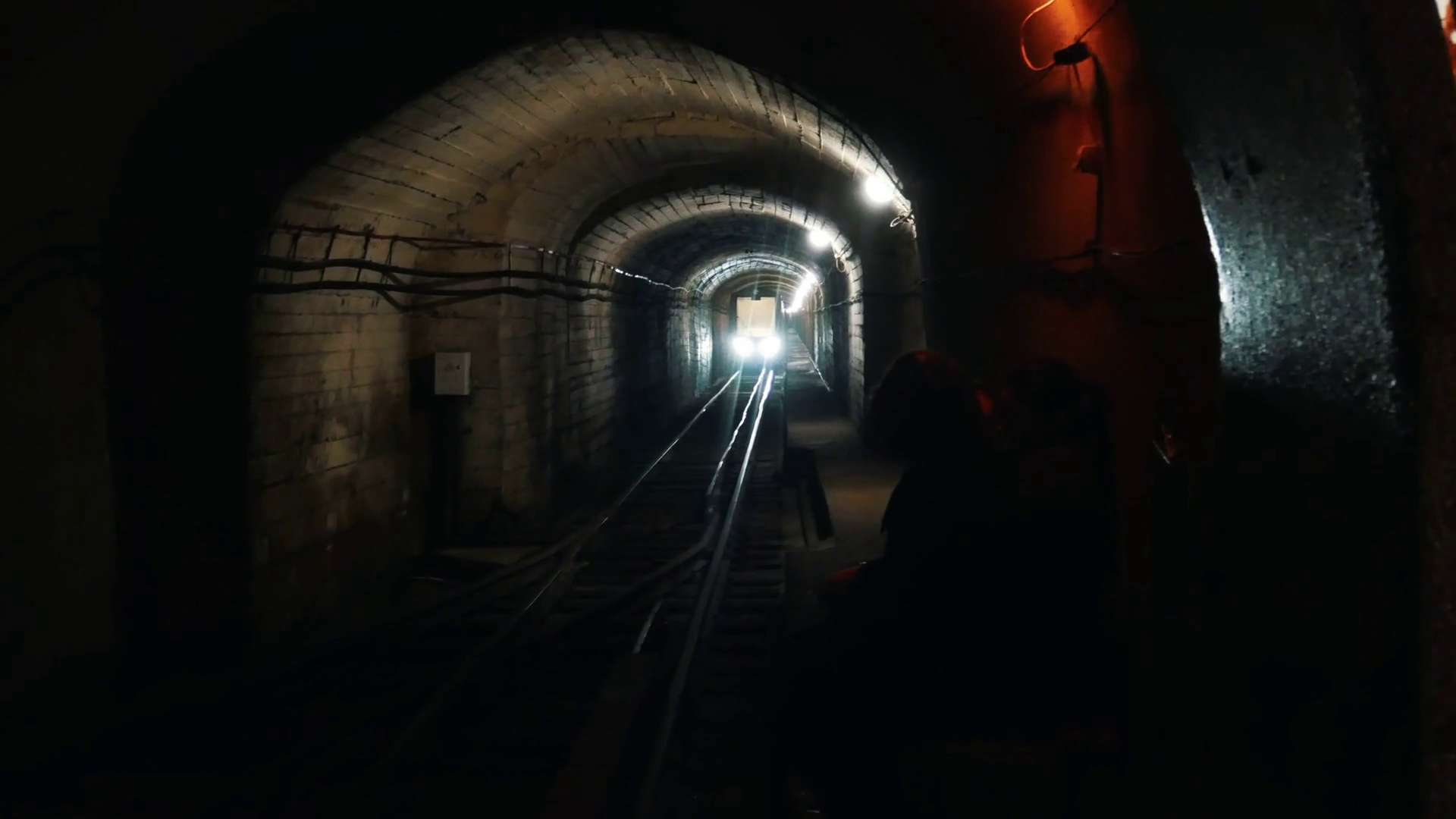 Train Wagon Inside Cave - Touristic Stock Footage SBV-327033511 ...