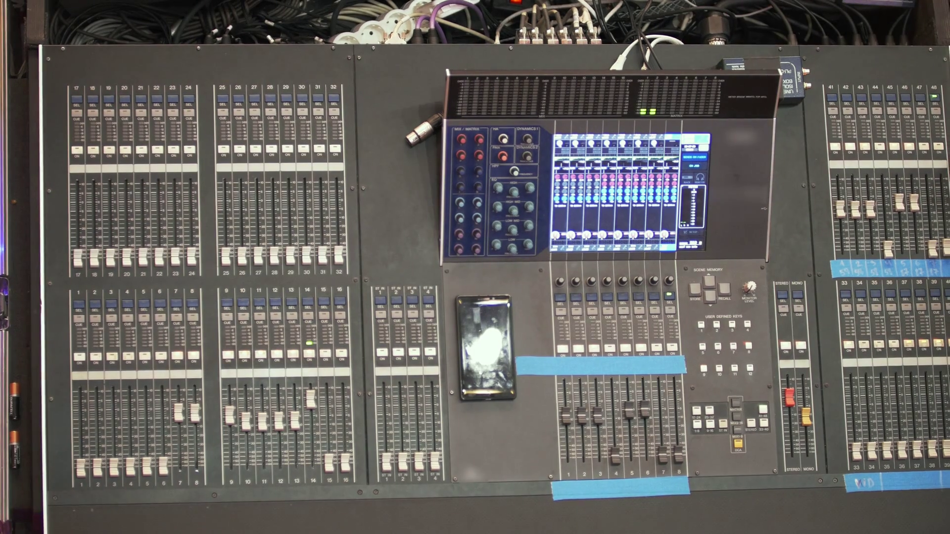 Working Professional Sound Console Sound Stock Footage SBV-324075696 ...