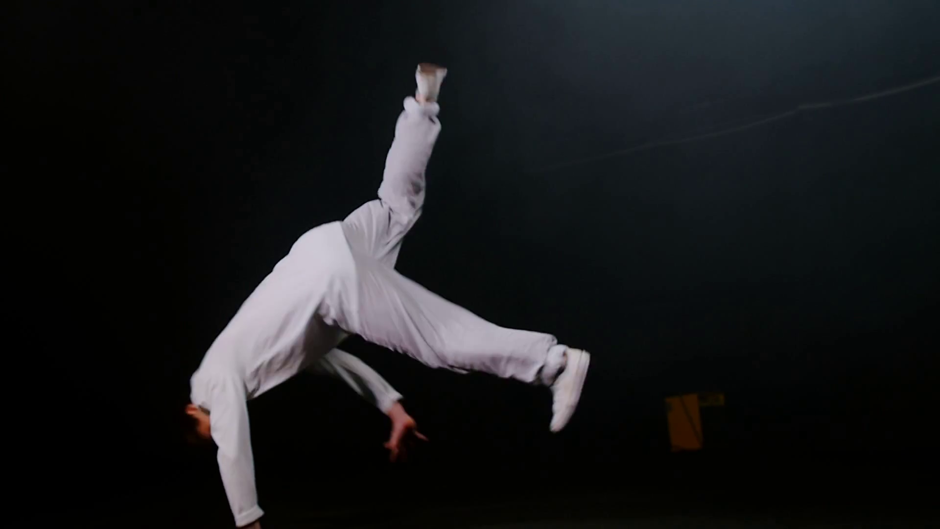 Young Man Dancer Spinning Aroung On Hand Stock Footage SBV-338062669 ...