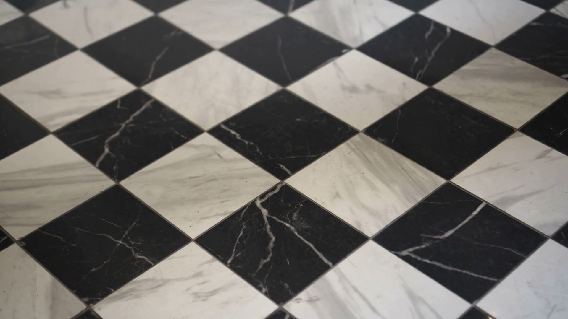 Black White European Marble Stone Checker Stock Footage SBV-322865787 ...