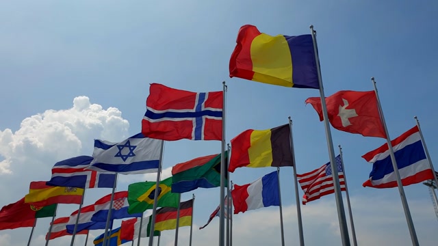 All National Flags Stock Footage: Royalty-Free Video Clips - Storyblocks