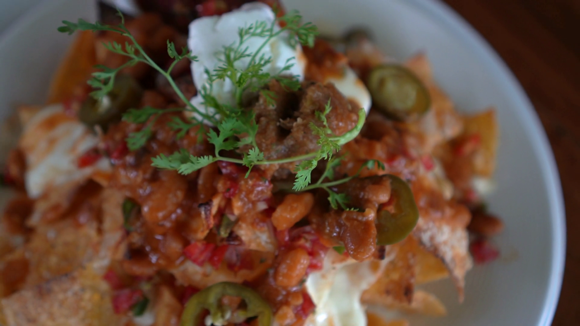 Loaded Cheese Chilli Nacho Topping Mexican Stock Footage SBV-352198729 ...