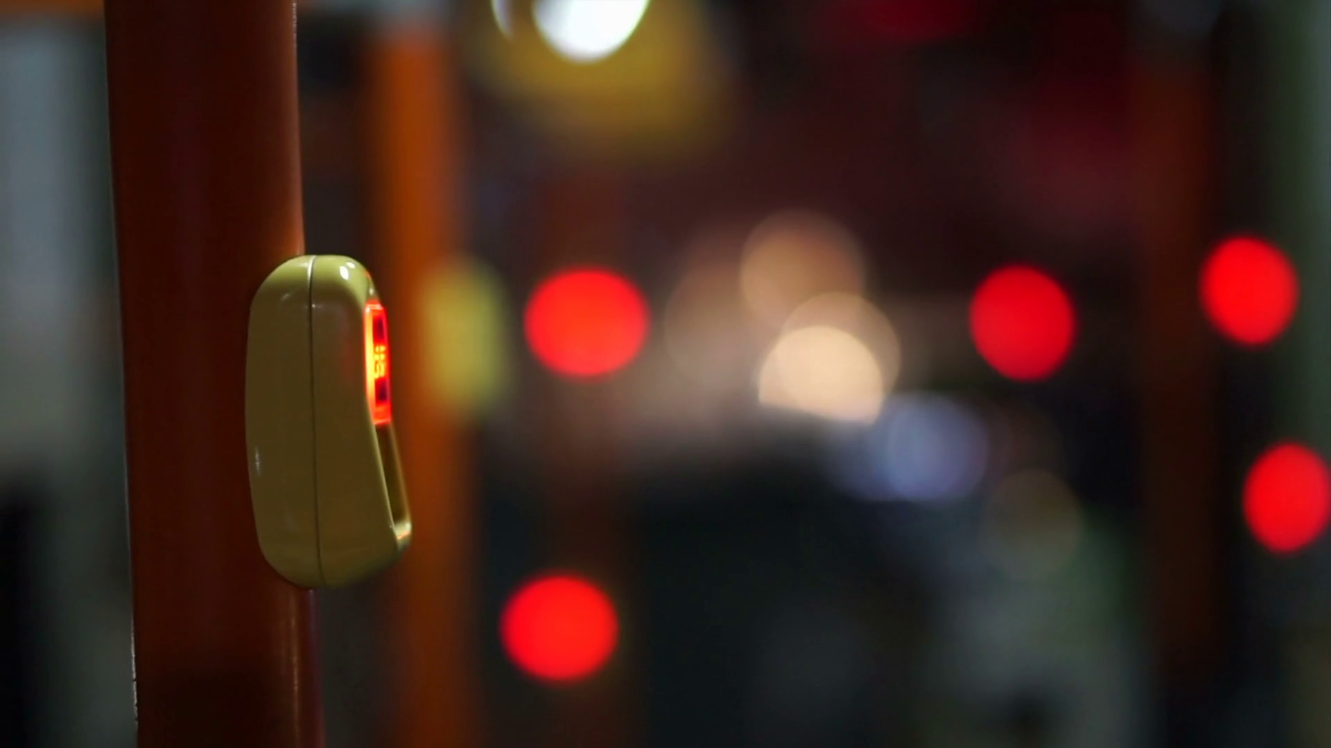 View Inside Night City Bus Abstract Public Stock Footage SBV-309739308 ...