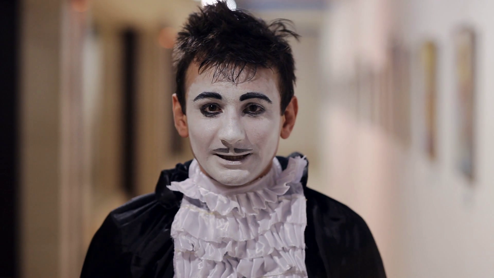 mime depicts different emotions Stock Video Footage 00:30 SBV-319578517 ...