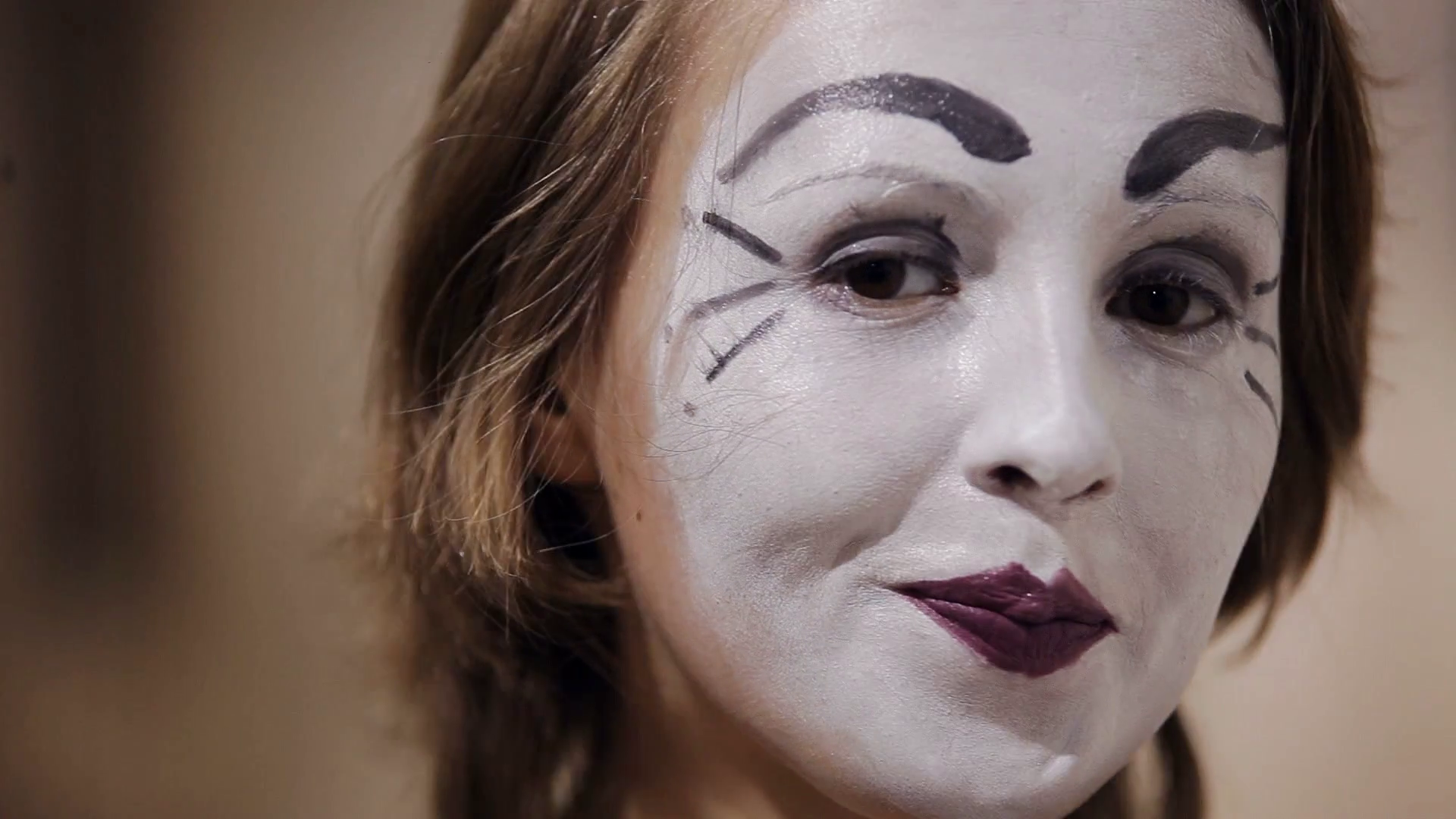 Mime Depicts Different Emotions Stock Footage SBV-319582428 - Storyblocks