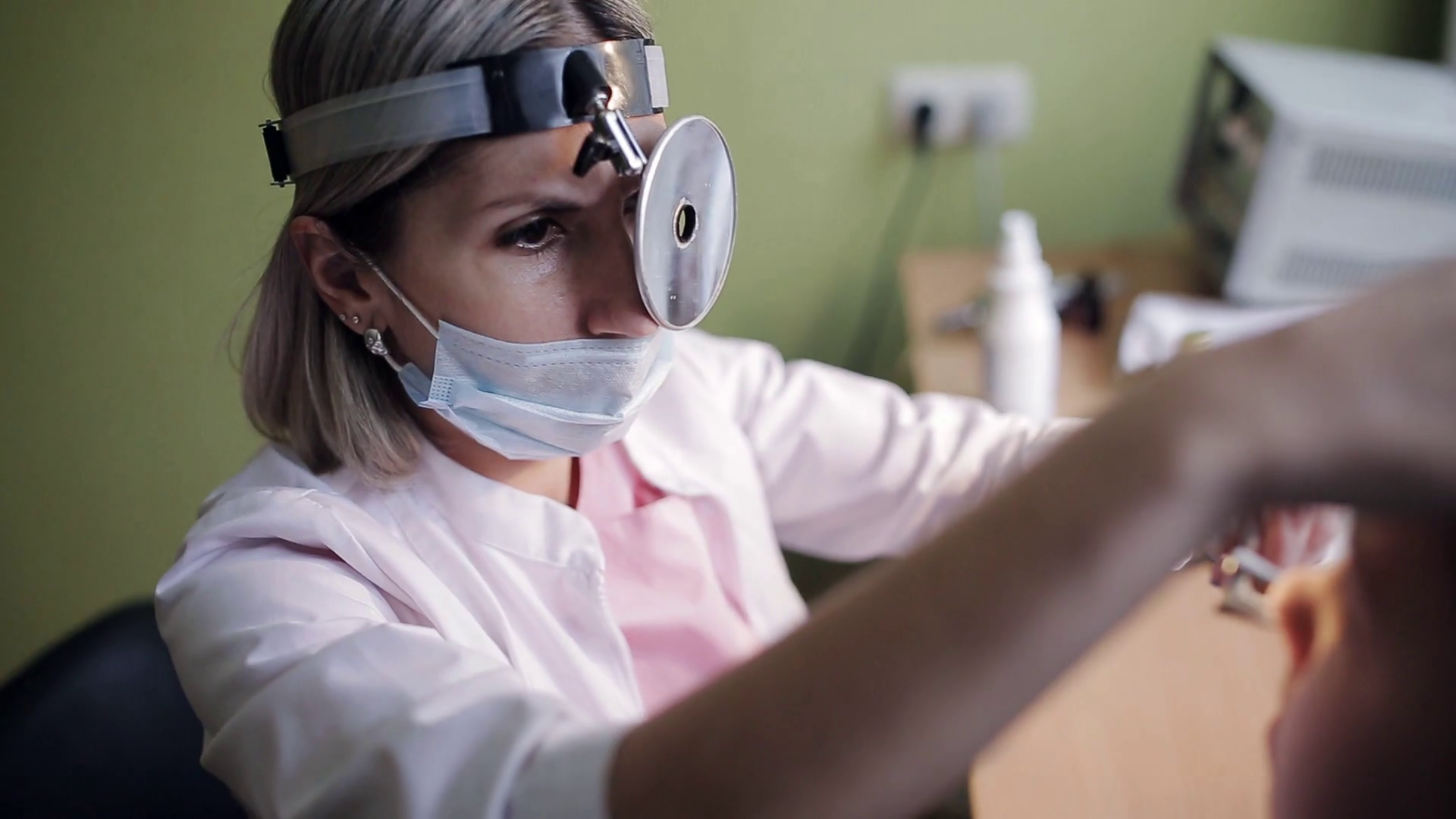 Preventive Inspection At Child Reception At Stock Footage SBV-332368267 ...