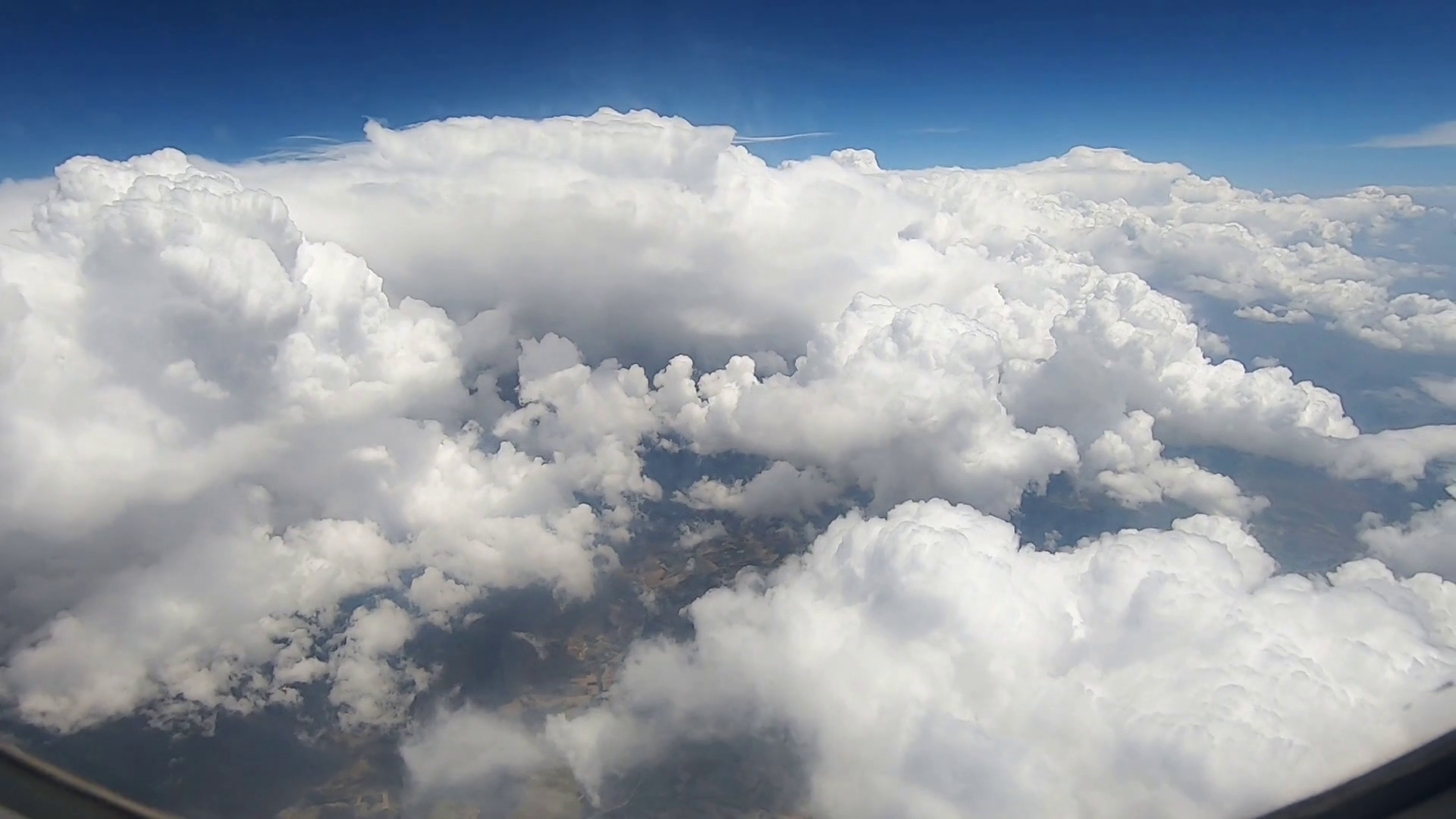 View From Window At Passenger Seat In Stock Footage SBV-336191401 ...
